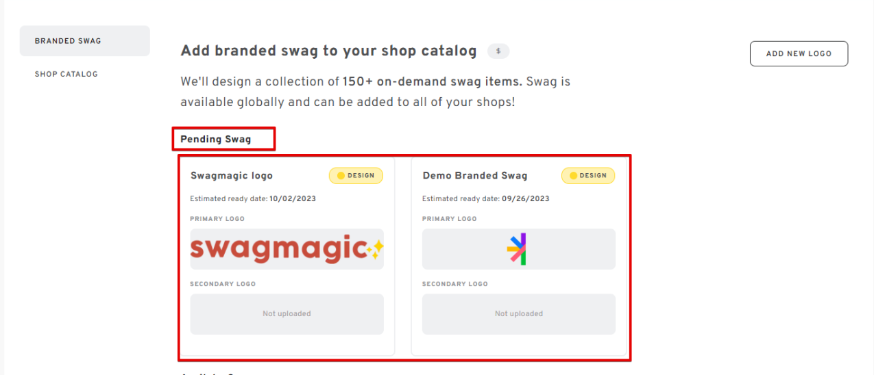 How to add multiple logos for your swag in a Stadium Shop – STADIUM