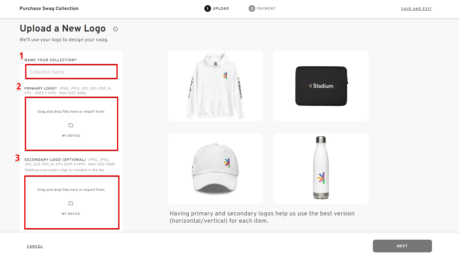 How to create a branded swag shop? – STADIUM