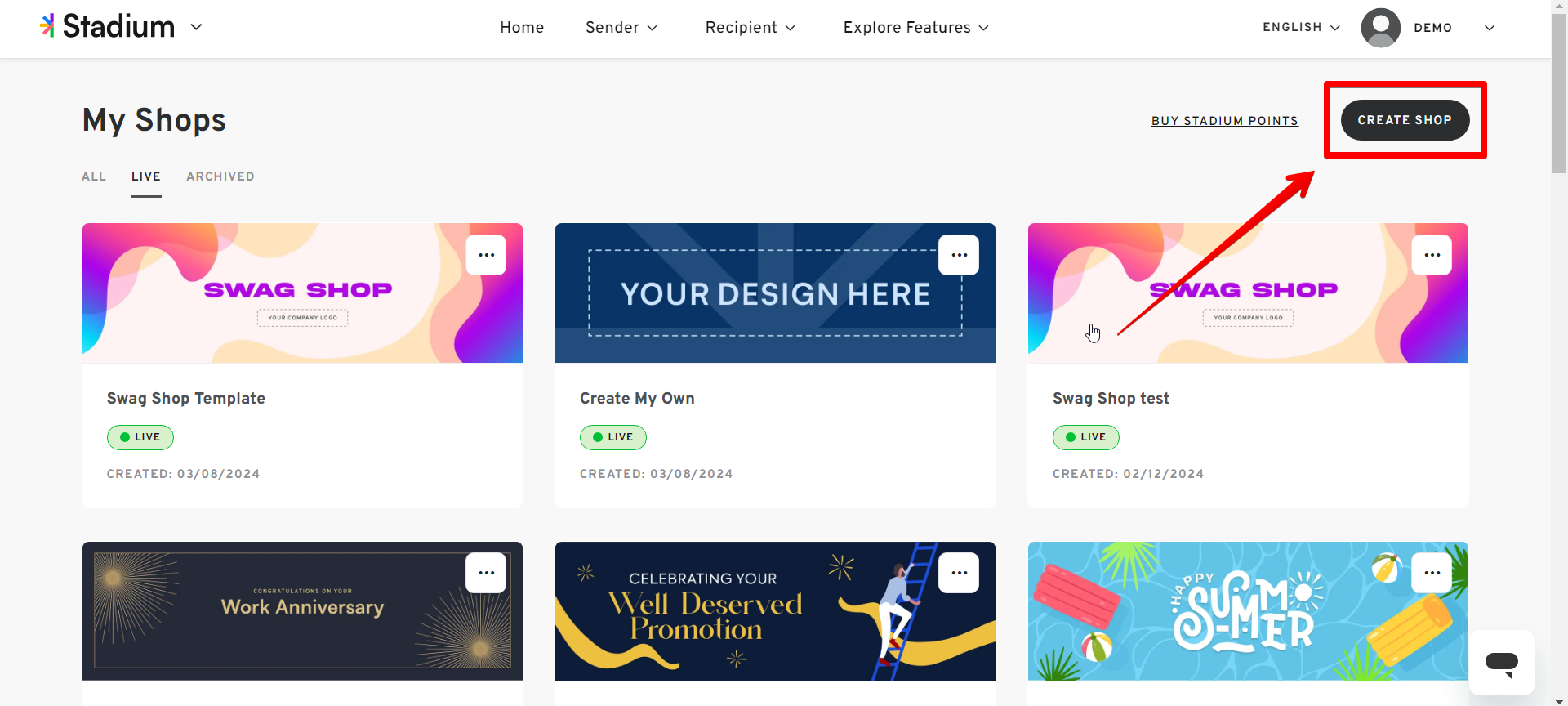 How to create a branded swag shop? – STADIUM