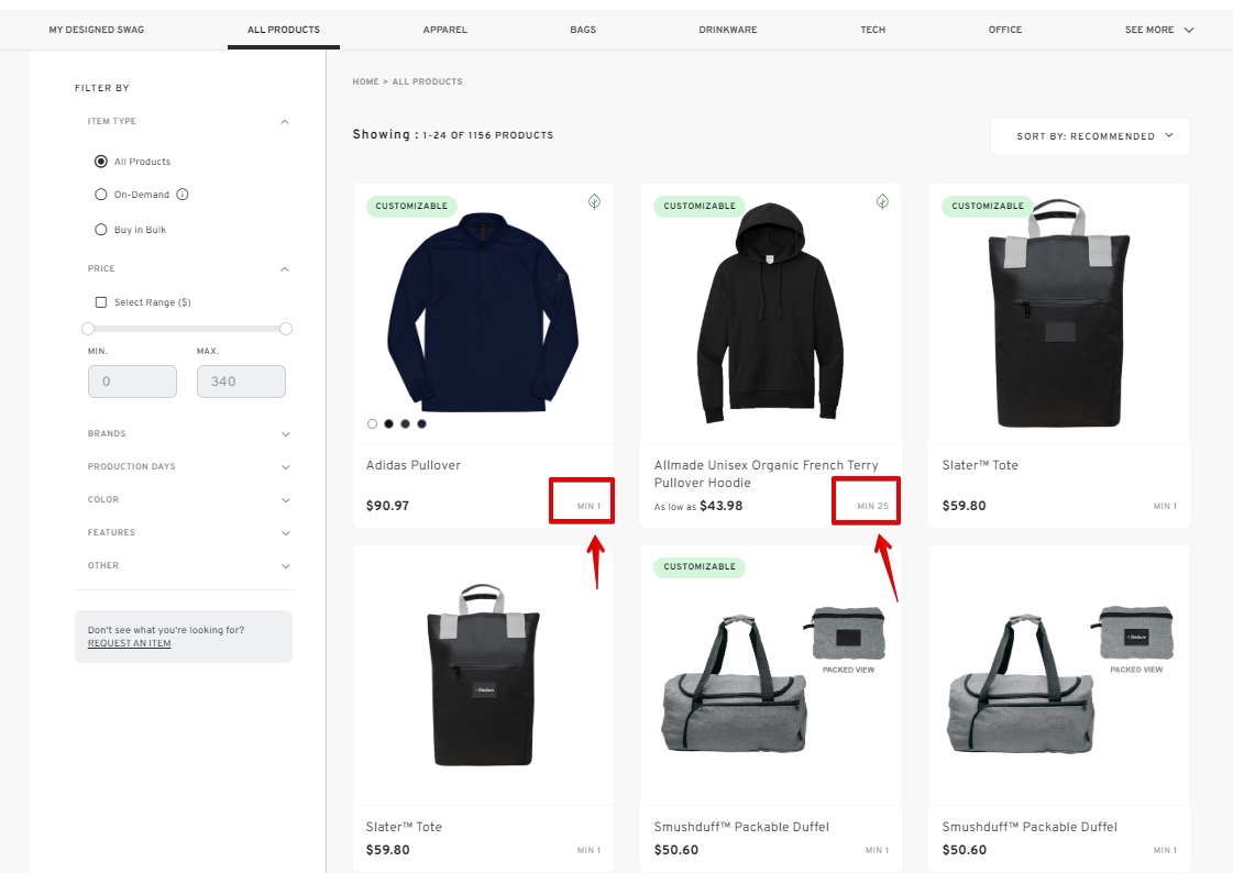 Restock Swag Items Swag Items (not Bought from Stadium) by Purchasing ...