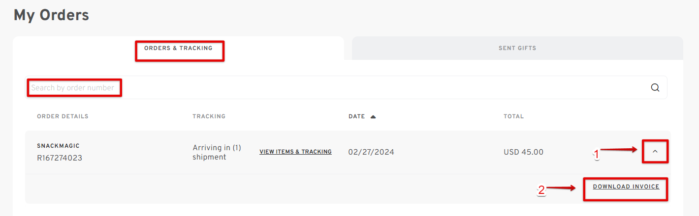How to Download Your Order Receipt – STADIUM
