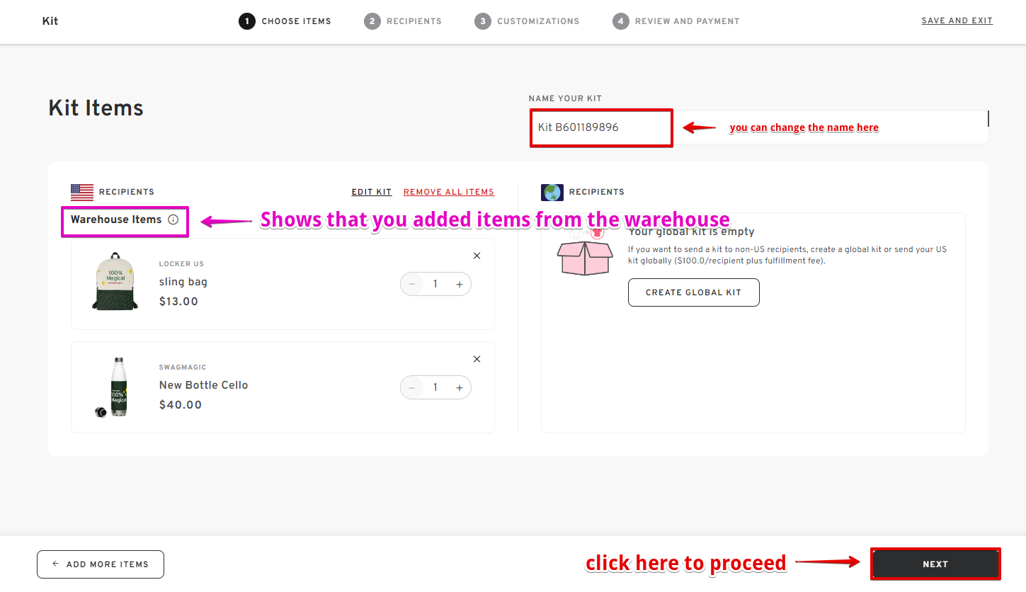 How to Create and Send Surprise Swag Kits (Using Swag Stored in the ...