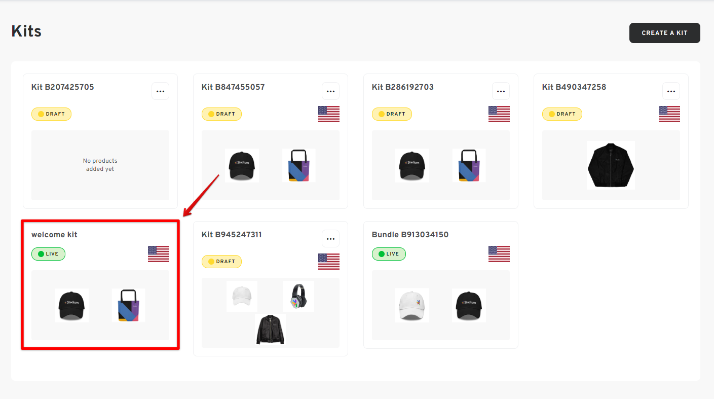 How to Add More Recipients to Your Kit Order – STADIUM