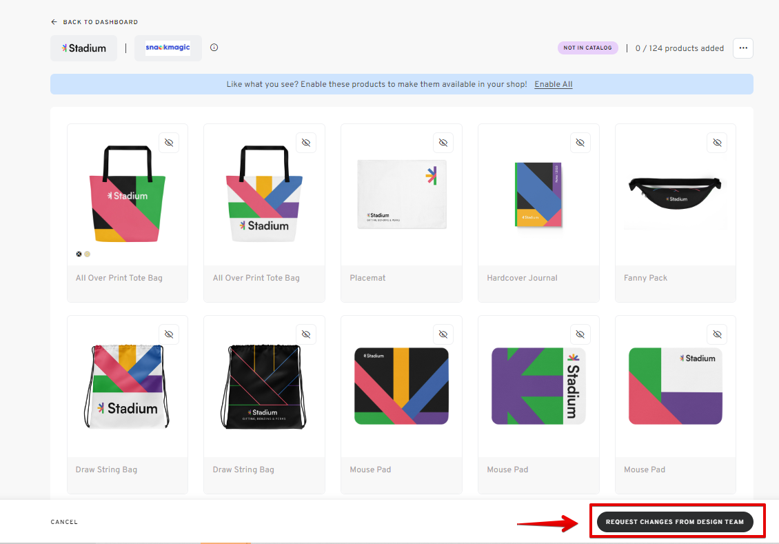 Overview on Editing, Managing, and Requesting Swag Design Changes for ...