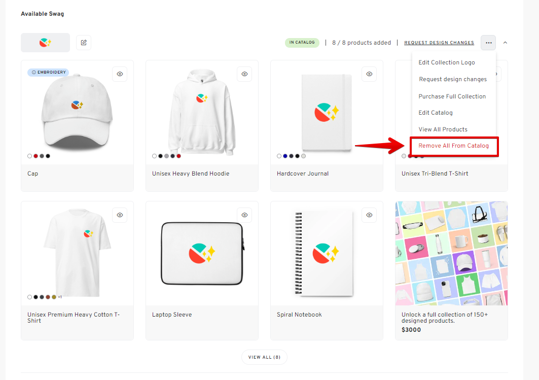 Overview on Editing, Managing, and Requesting Swag Design Changes for ...