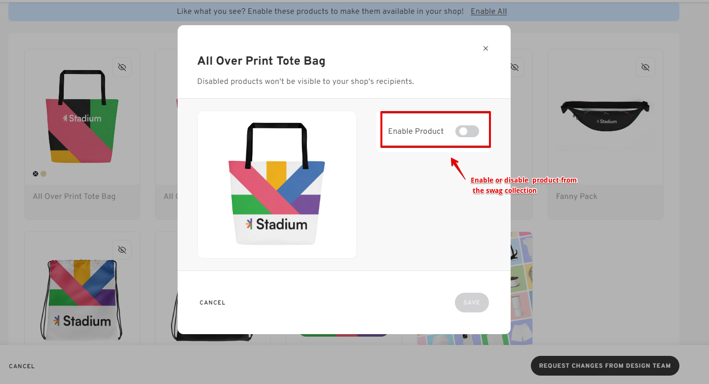 Overview on Editing, Managing, and Requesting Swag Design Changes for ...