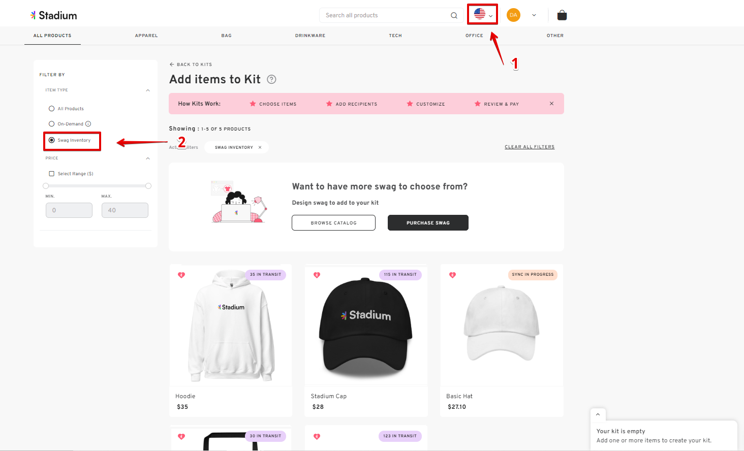 How to Create and Send Surprise Swag Kits (Using Swag Stored in the ...