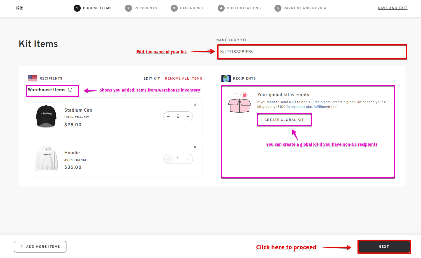 How to Create and Send Surprise Swag Kits (Using Swag Stored in the ...