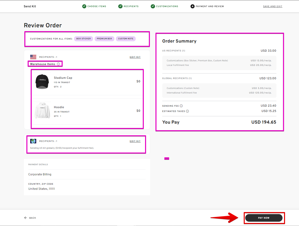 How to Create and Send Surprise Swag Kits (Using Swag Stored in the ...