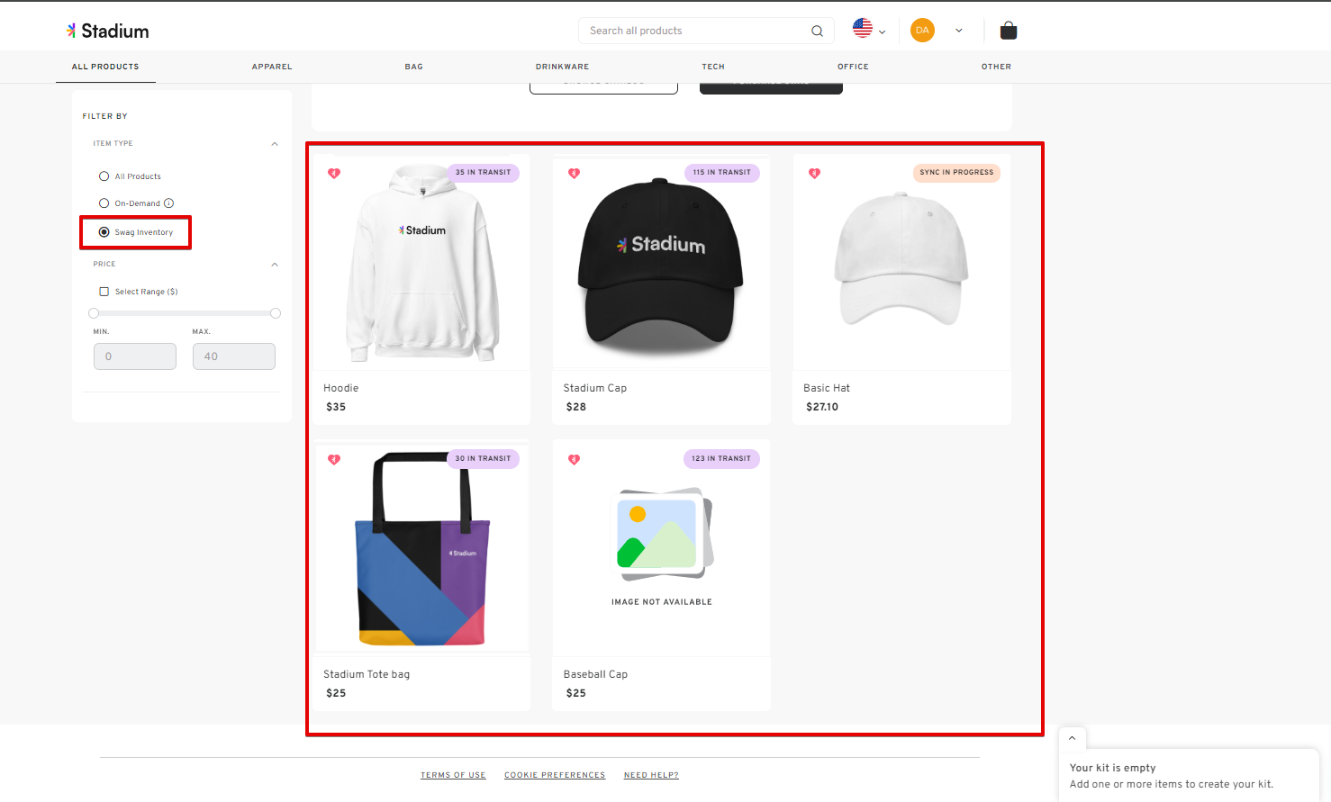 How to Create and Send Surprise Swag Kits (Using Swag Stored in the ...