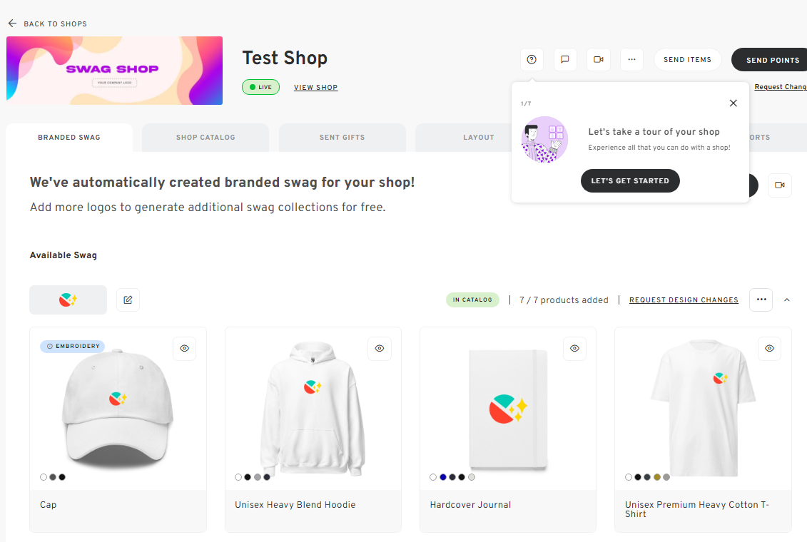 How to Create a Branded Swag Shop – STADIUM