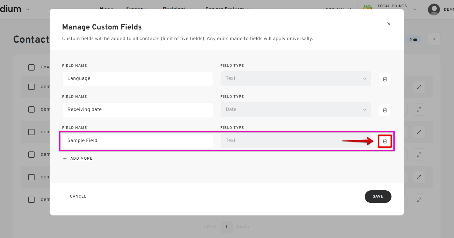 How To Manage Custom Contact Fields – STADIUM