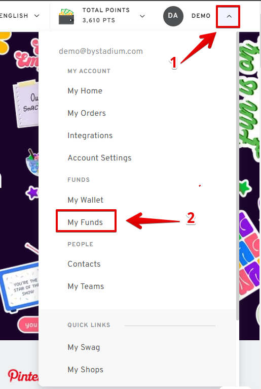 How To Check the Points History – STADIUM