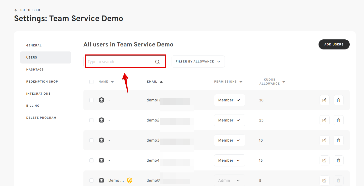 How to Change the Allowance of Each Member in Your Live Kudos Program ...